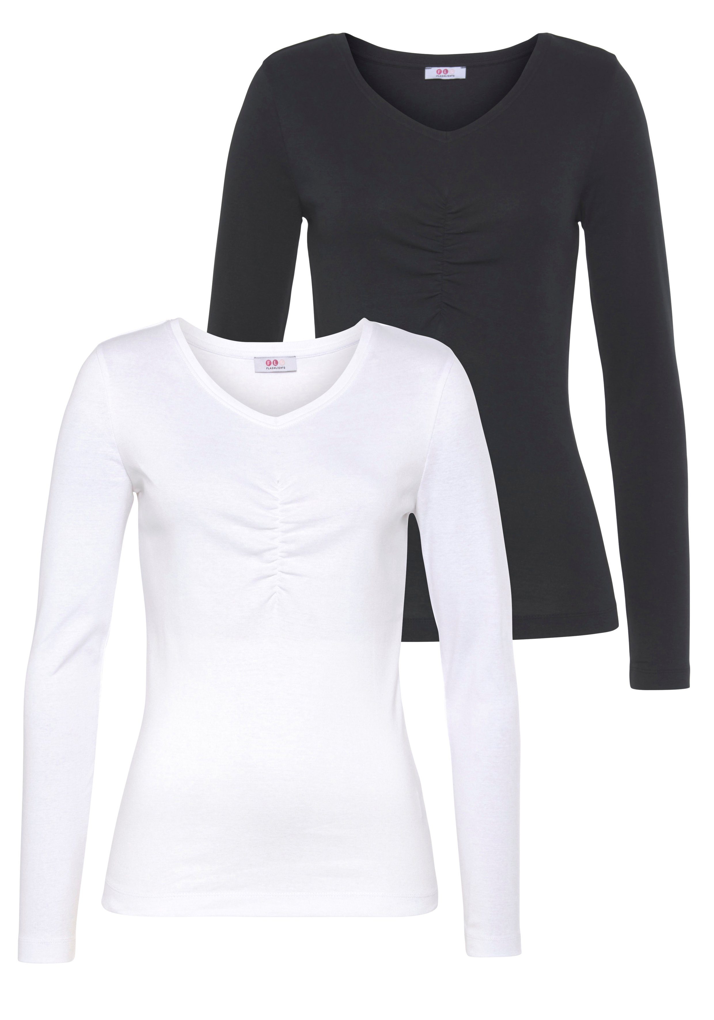 Flashlights Longsleeve Packung 2 Tlg 2er Pack Langarm Sehr